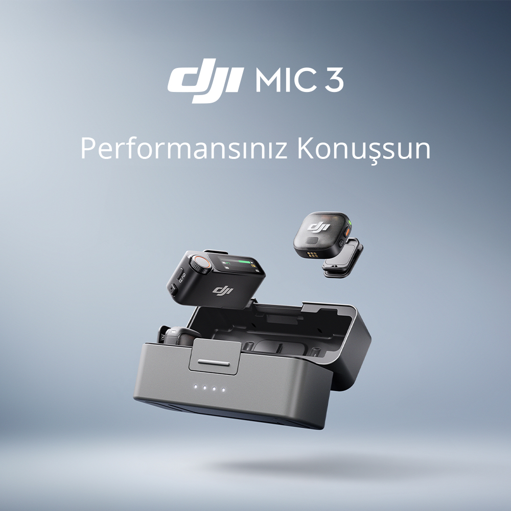 DJI Mic 3 - Karacasulu Dış Tic. A.Ş.